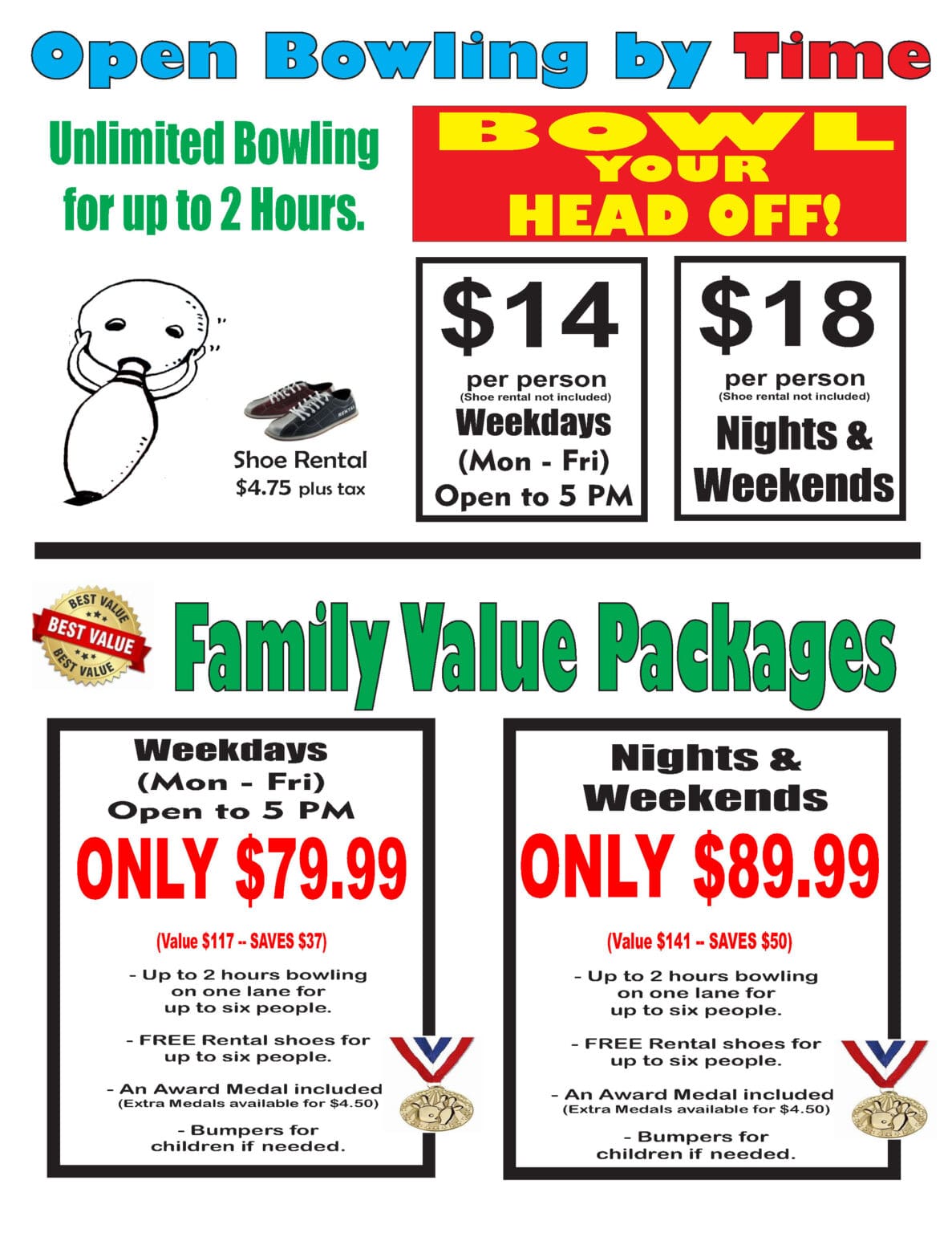 Open Bowling | Family Fun | Things To Do | The Cherry Bowl | Rockford, IL